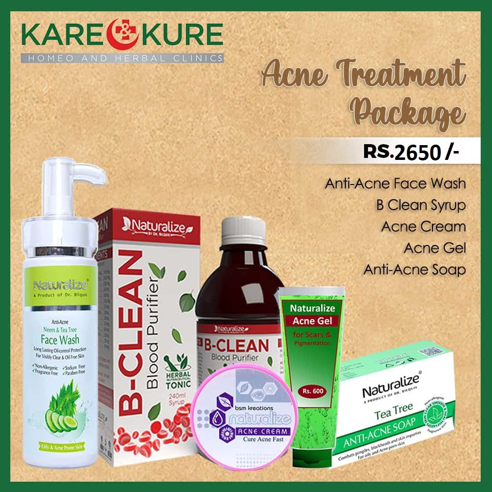 Acne Treatment Package (For 15 Days) – Naturalize by Dr. Bilquis